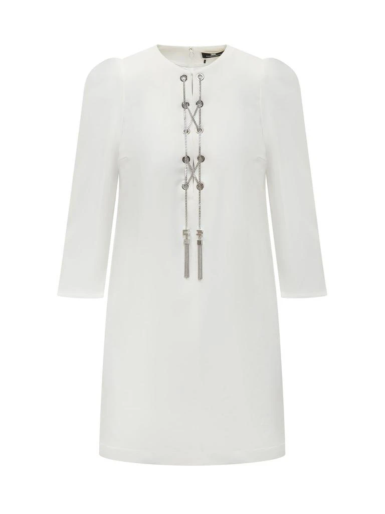 Elisabetta Franchi Criss-Cross Lacing Detailed Mini Dress – On Sale Now ...