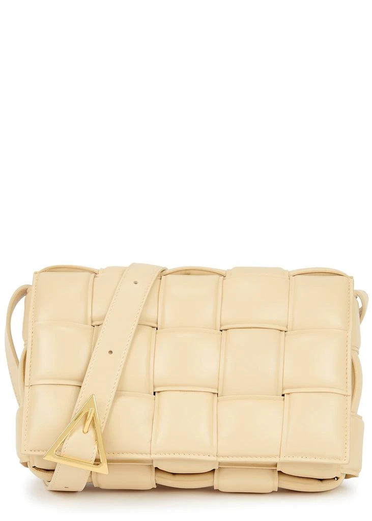 BOTTEGA VENETA Padded Cassette Intrecciato leather cross-body bag ...