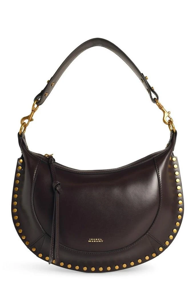 Shop Isabel Marant Naoko Logo Printed Crossbody Bag on Sale at ...