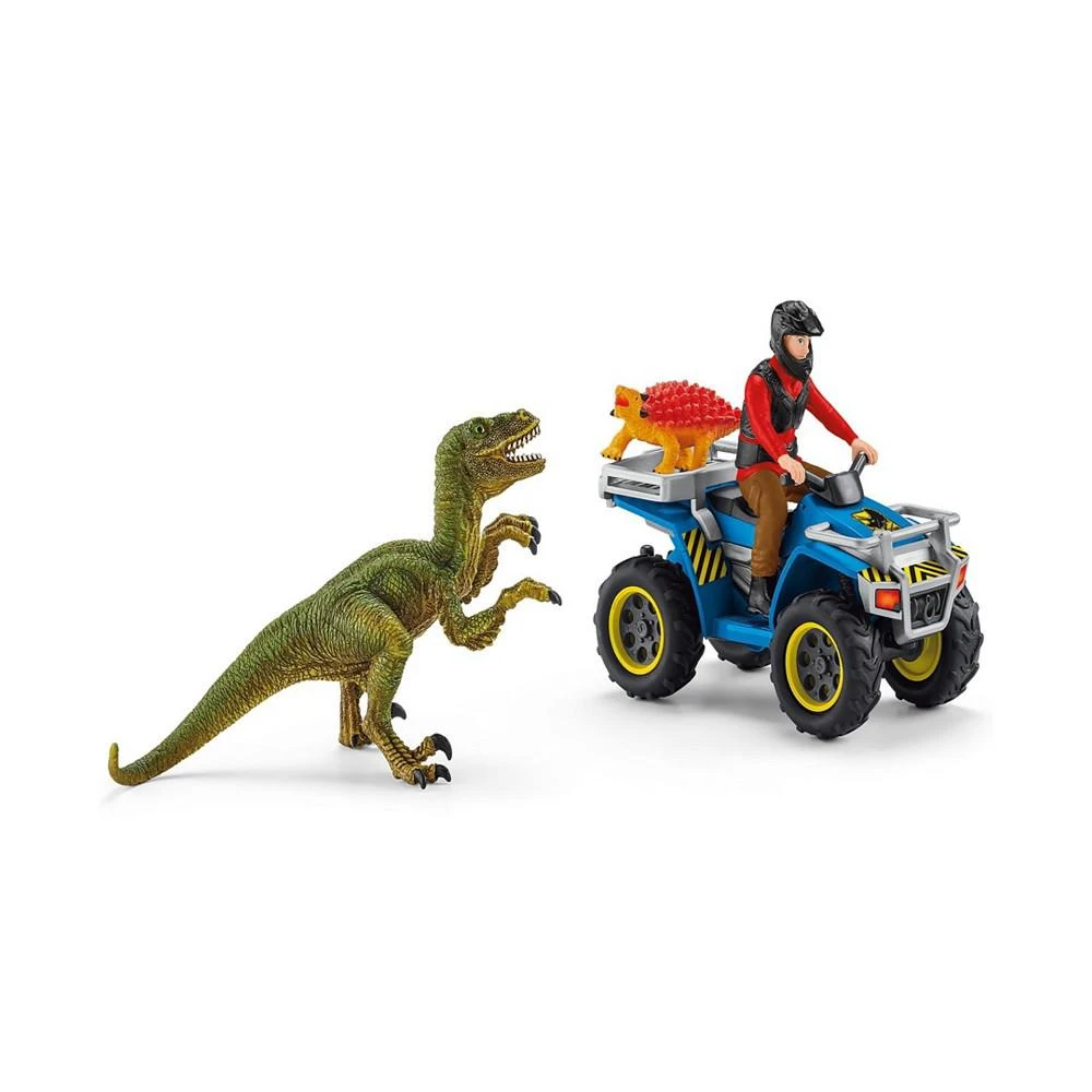 Schleich Dinosaurs Quad Escape From Velociraptor Playset Baby & Kids ...