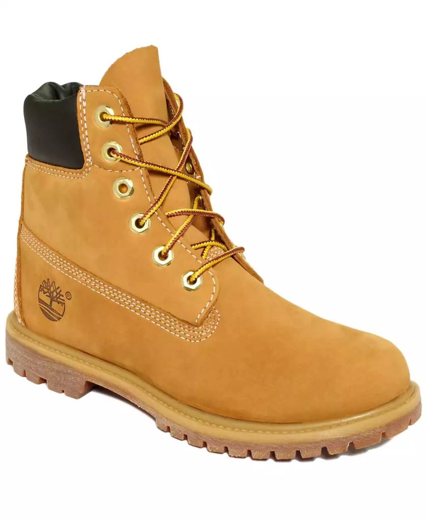 Timberland Women's Waterproof 6" Premium Lug Sole Boots from Finish ...