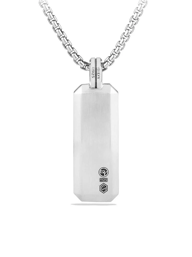 David Yurman Forged Carbon Ingot Tag - Necklaces - Free Shipping ...