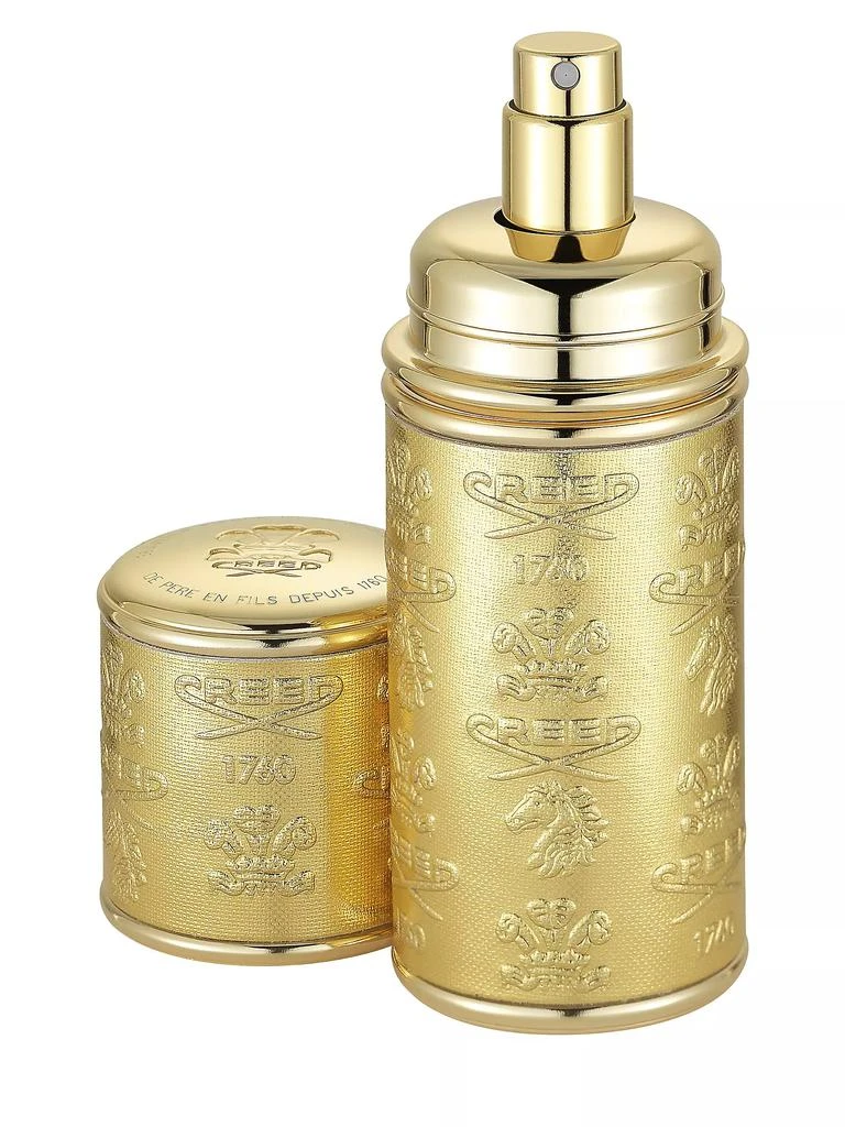 Creed Gold with Gold Trim Leather Deluxe Atomizer - Facial Skincare ...