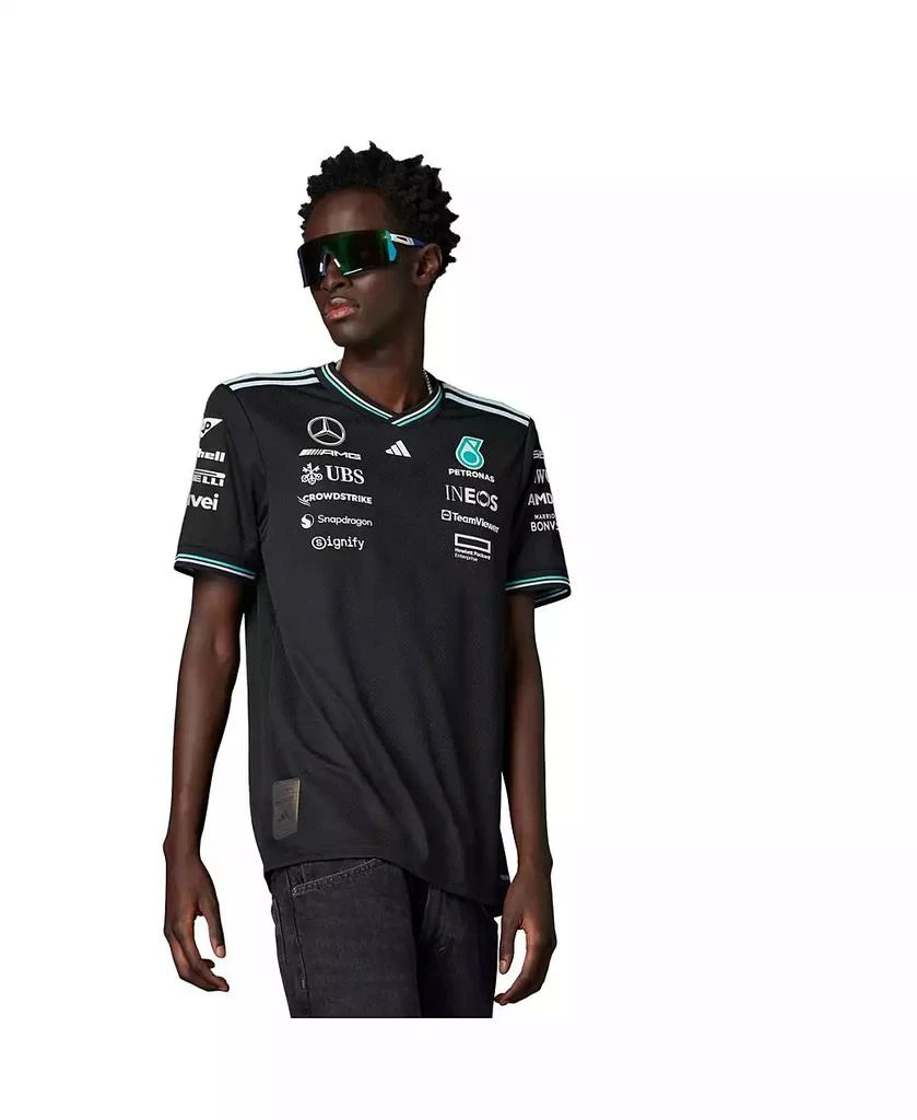 adidas Men's Black Mercedes-AMG Petronas F1 Team Driver Wear Authentic ...