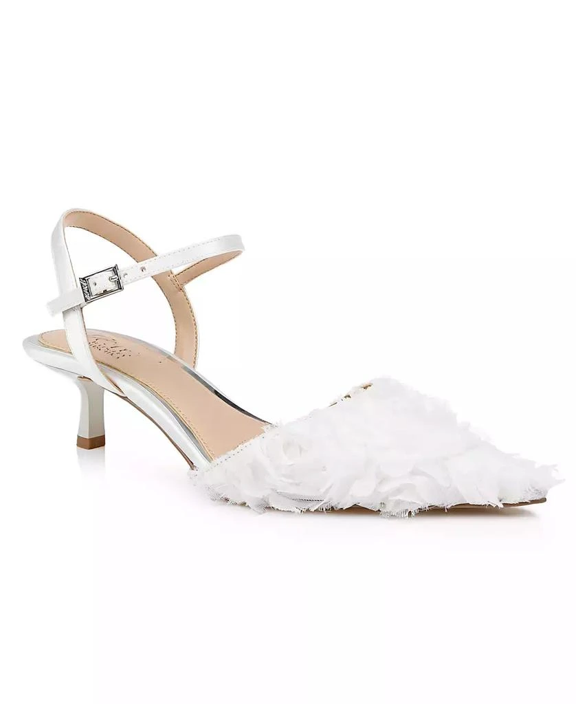 Badgley Mischka Women's Selene Kitten Heel Dress Pumps - High Heels ...