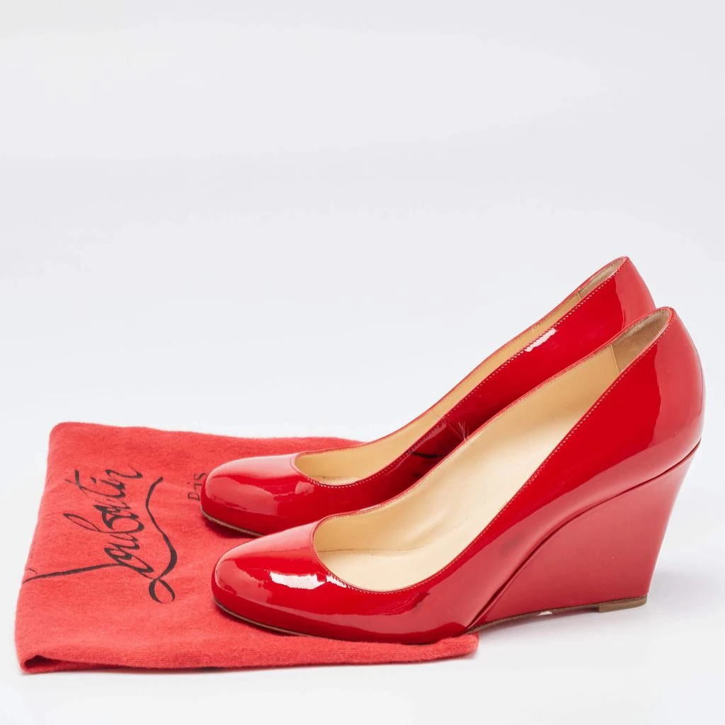 Christian Louboutin Christian Louboutin Red Patent Leather Ron Ron ...
