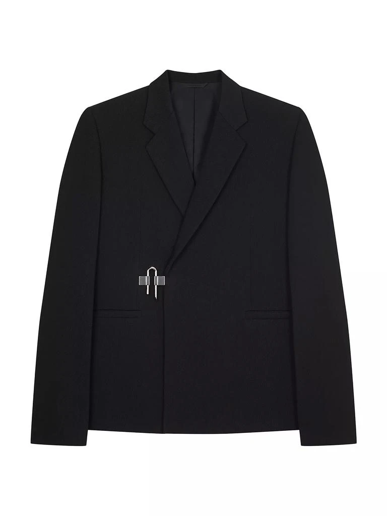 Givenchy J-Notch Padlock Closure Jacket - Jackets - Free Shipping ...