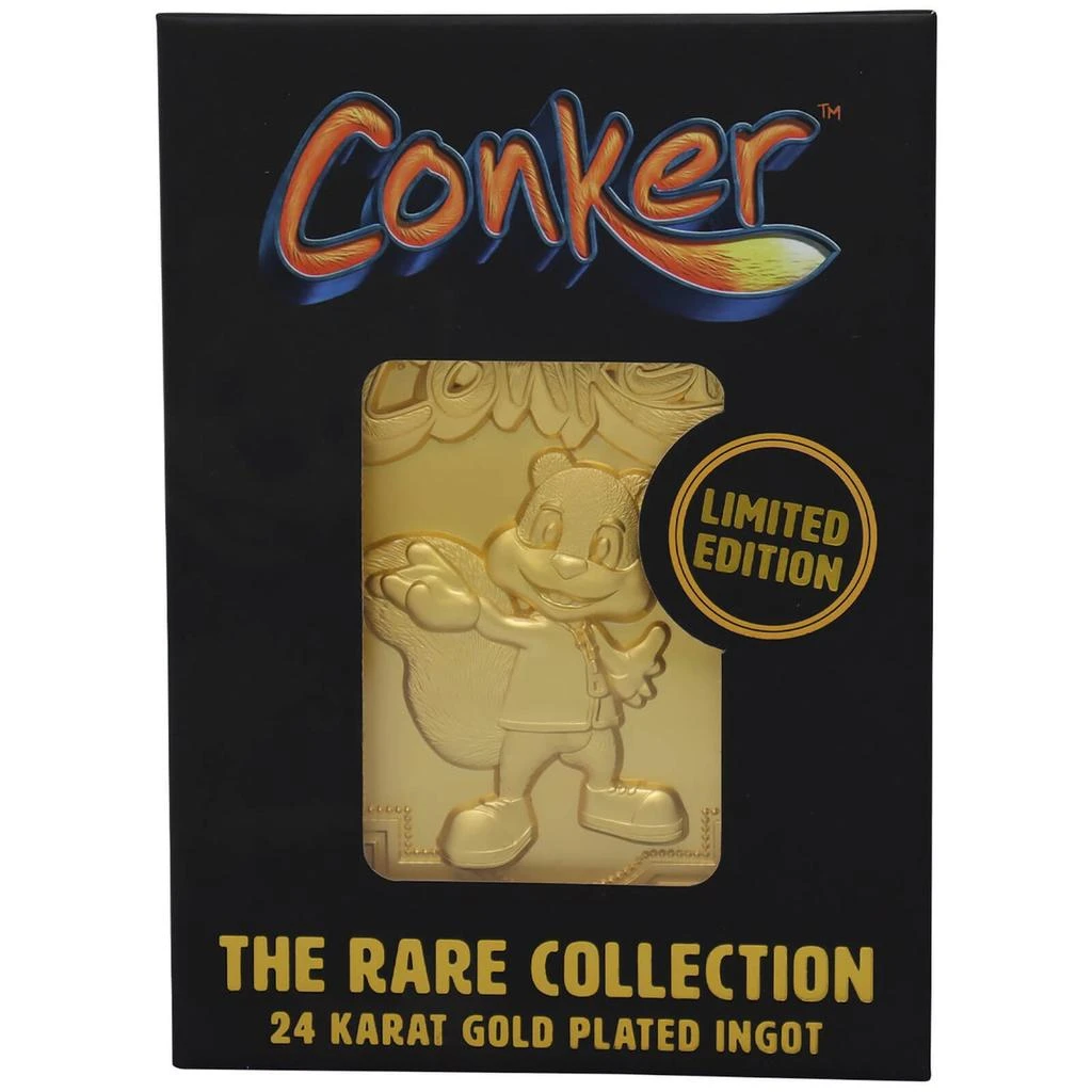 The Rare Collection - Conker 24k Gold Plated Ingot - Rare Store ...