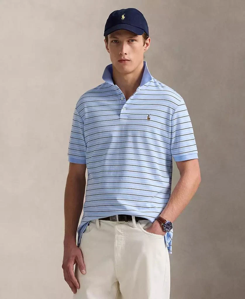 Ralph Lauren Men's Classic-Fit Striped Soft Cotton Polo - Polo Shirts - Free Shipping - BeyondStyle