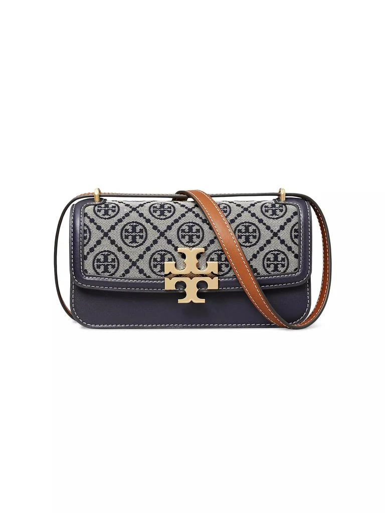 Tory Burch Eleanor T Monogram Convertible Shoulder Bag - Bags - Free ...