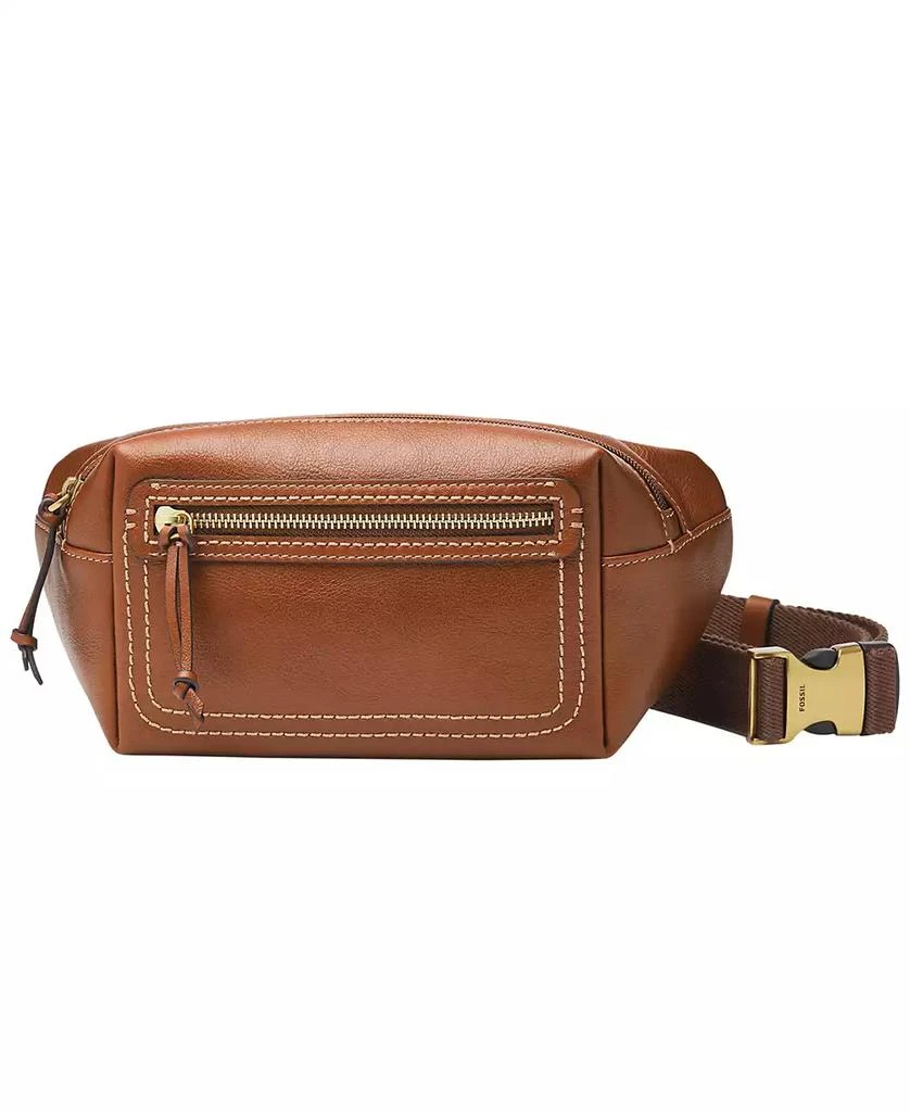 Fossil Men's Fletcher Leather Sling Bag - Men's Bags - Free Shipping ...