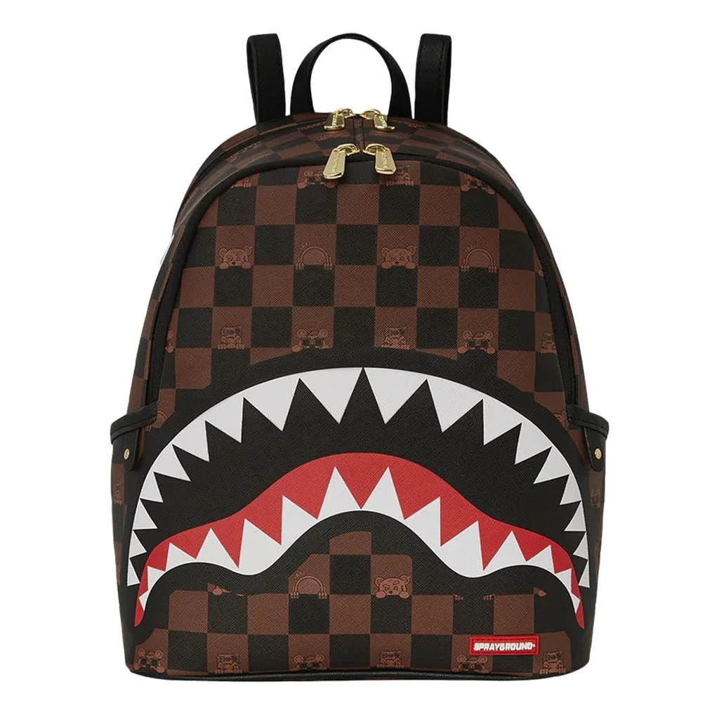 SprayGround Peeking Character Check Backpack - Backpacks - BeyondStyle