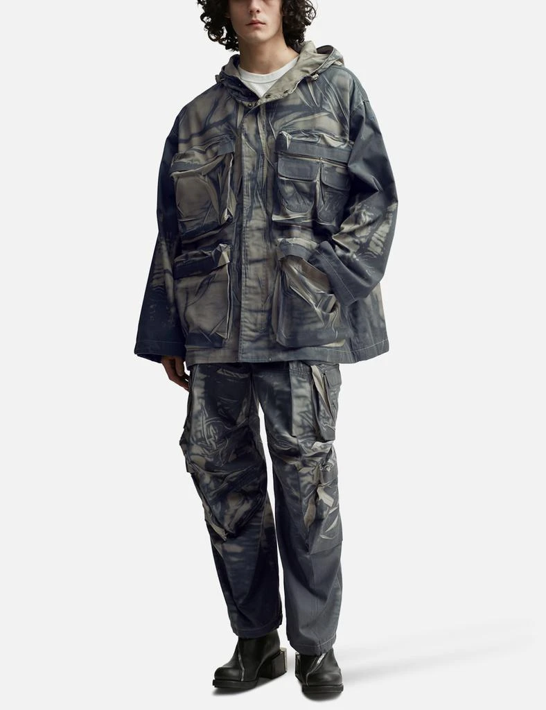 Shop Garment Printed Cargo Jacket on Sale at BeyondStyle – Get 56% Off ...