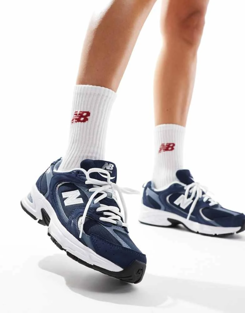 New Balance New Balance 530 trainers in blue - Free Shipping - BeyondStyle