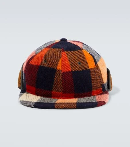 RRL Checked wool flap cap - Hats - BeyondStyle