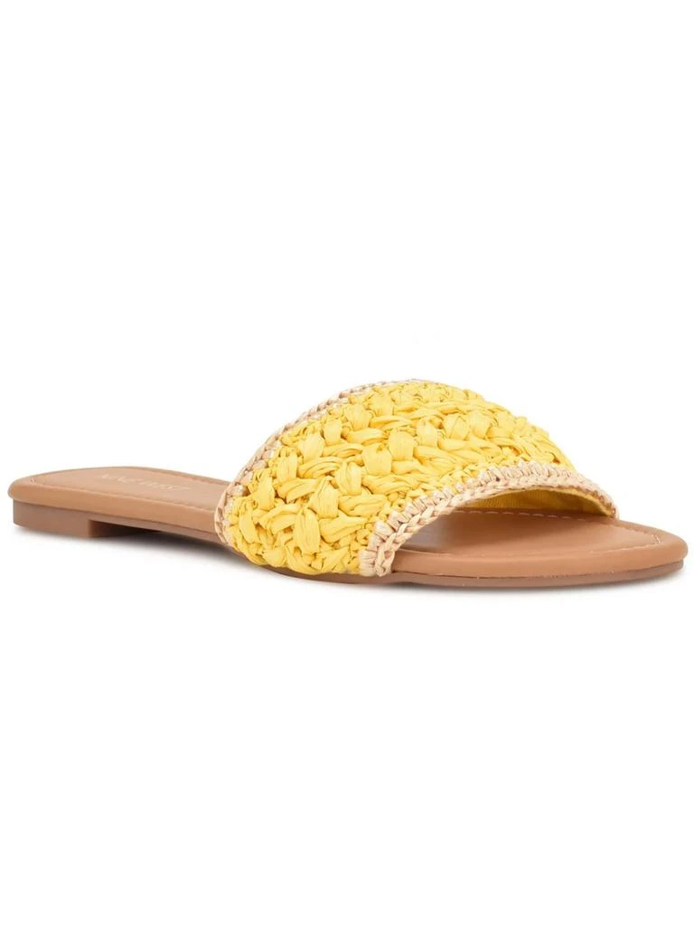 Nine West Beehiv Womens Slip On Mules Slide Sandals - Slippers - Free ...