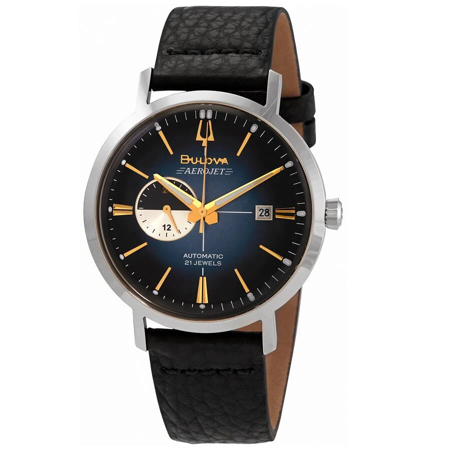 Shop Aerojet Chronograph Automatic Blue Sunray Dial Men's Watch 96B374 ...