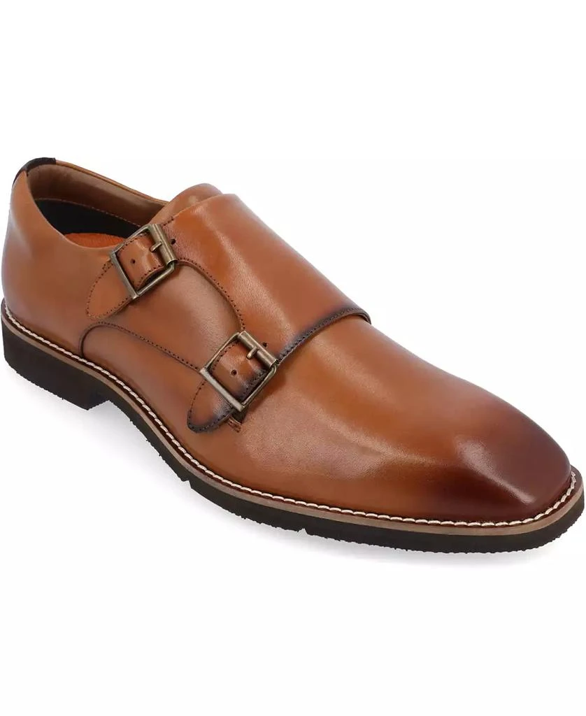 Shop Men's Artemis Chisel Toe Double Monk Strap Dress Shoes on Sale at ...