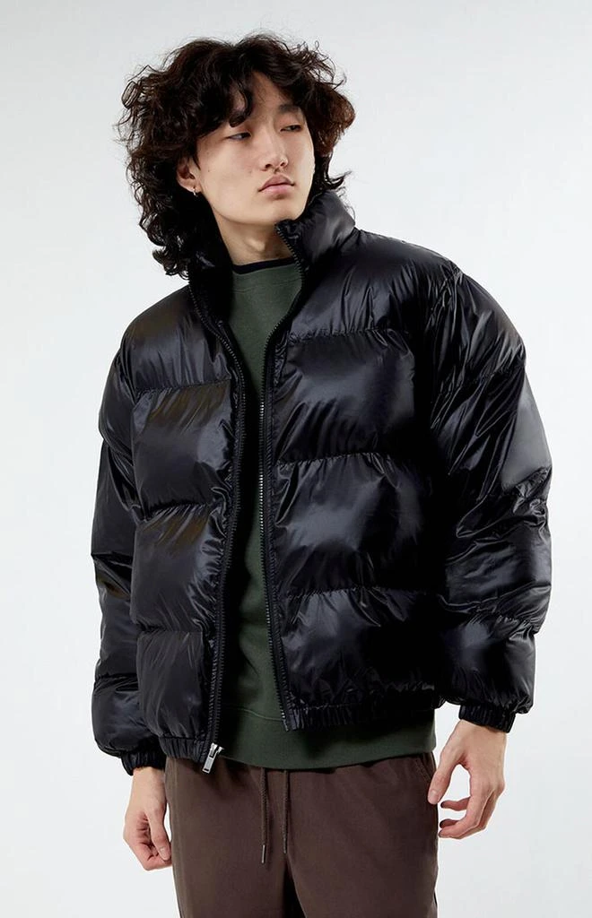 Shop Black Puffer Jacket on Sale at BeyondStyle – Get 32% Off Black ...