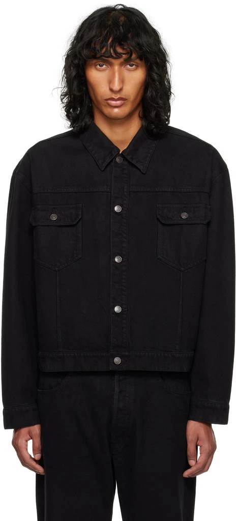 The Row Black Orson Denim Jacket - Jackets - Save Extra 10% OFF - Free ...