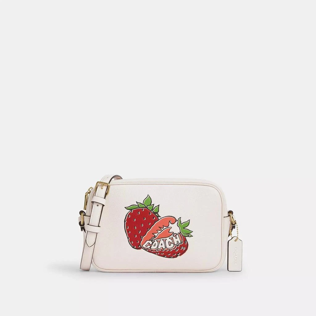 Coach Jamie Camera Bag With Strawberry Graphic - Crossbody Bags - Free ...