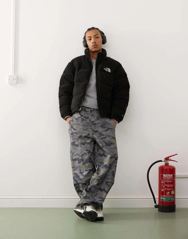 The North Face The North Face Nuptse puffer jacket in polar fleece ...