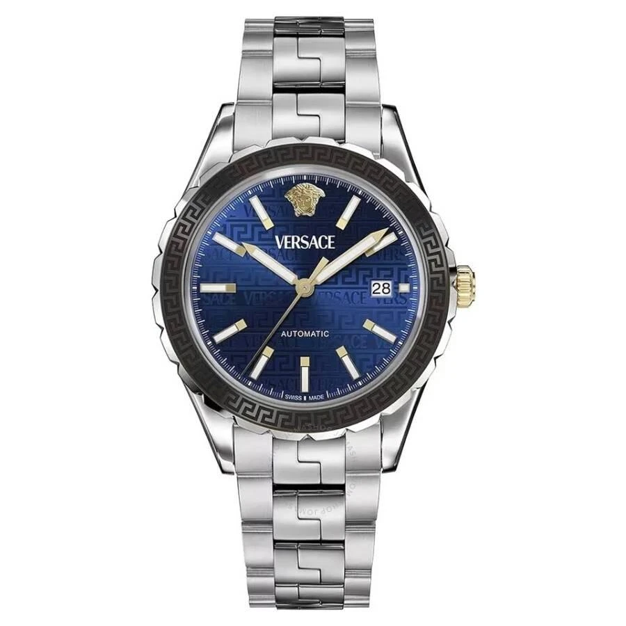 Versace Hellenyium Automatic Blue Dial Men's Watch VEQCA0424 - Men's ...