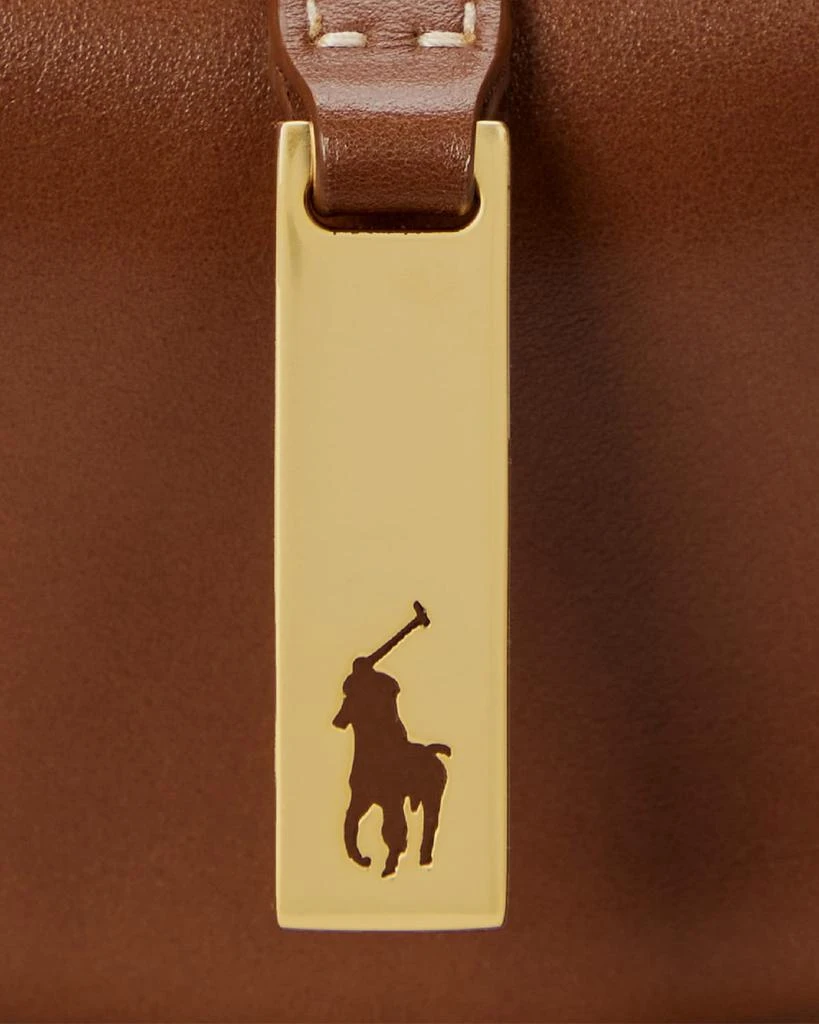 Ralph Lauren Polo ID Small Leather Shoulder Bag - Women's Polo Shirts ...