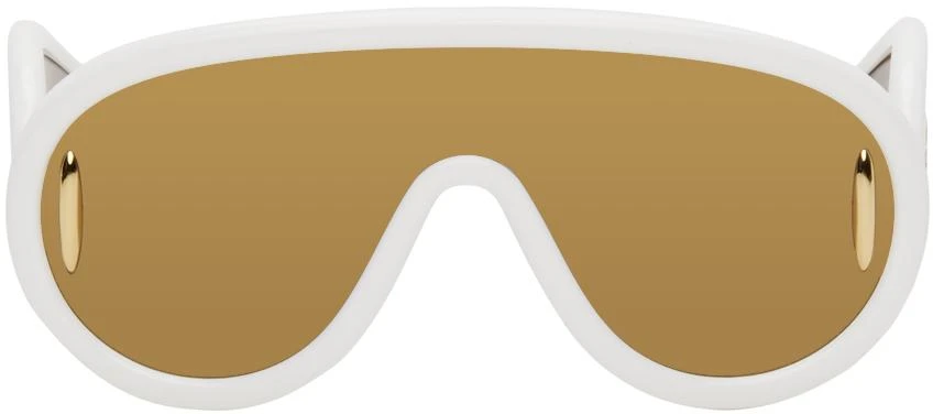 LOEWE White Wave Mask Sunglasses - Sunglasses - Free Shipping - BeyondStyle