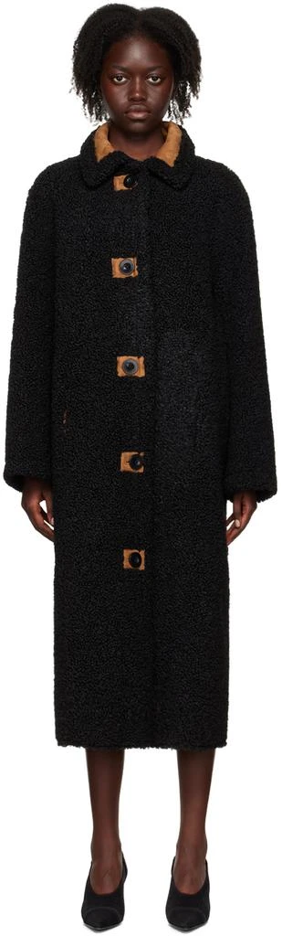 STAND STUDIO Black Kenca Coat - Coats - BeyondStyle