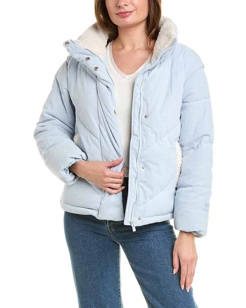 Hurley Hurley Fairsky Quilted Corduroy Puffer Jacket - Coats - Free ...