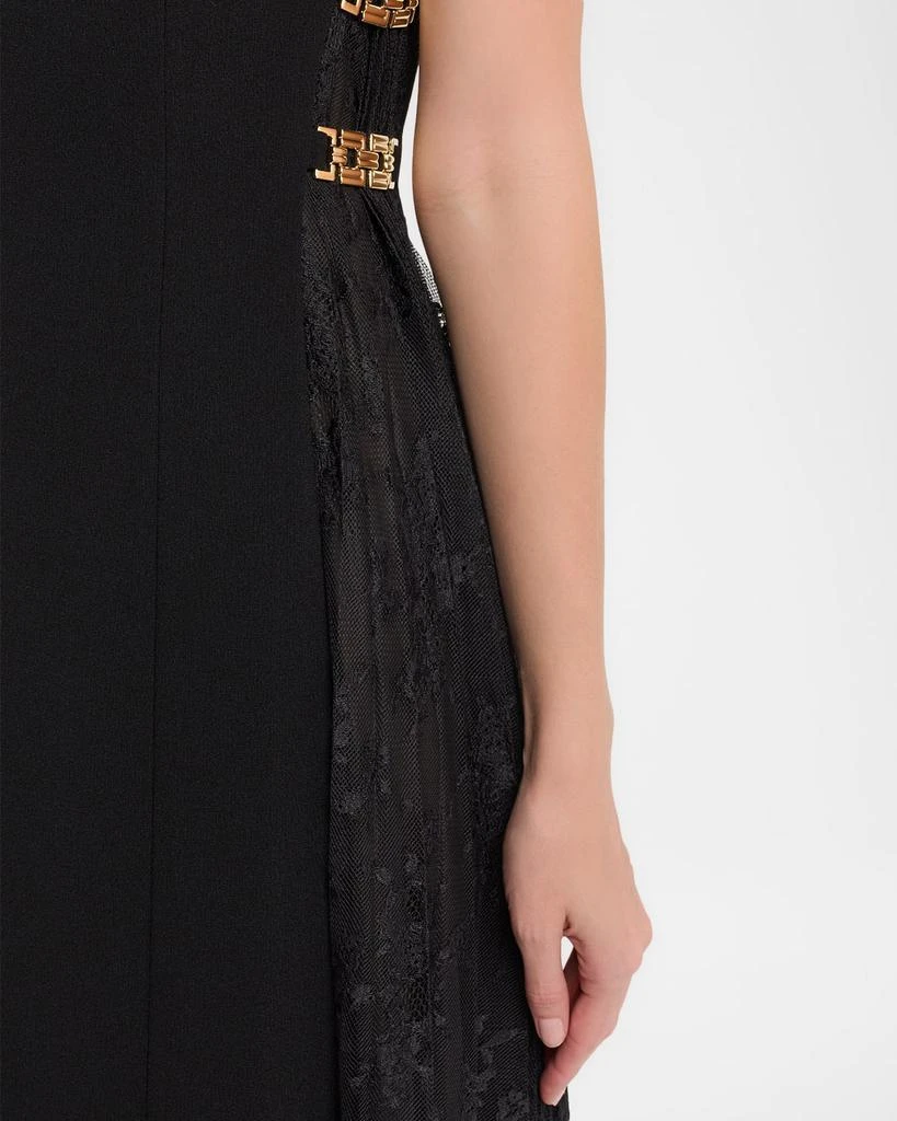 REBECCA VALLANCE Milena Sleeveless Lace-Inset Midi Dress - Dresses ...