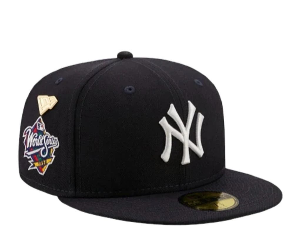 New Era 59Fifty MLB New York Yankees 1998 Logo History Navy Fitted ...
