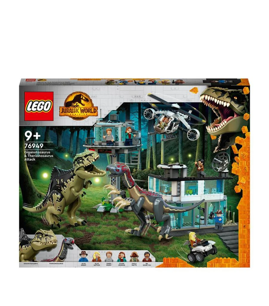 Lego Jurassic World Giganotosaurus & Therizinosaurus Attack 76949 ...