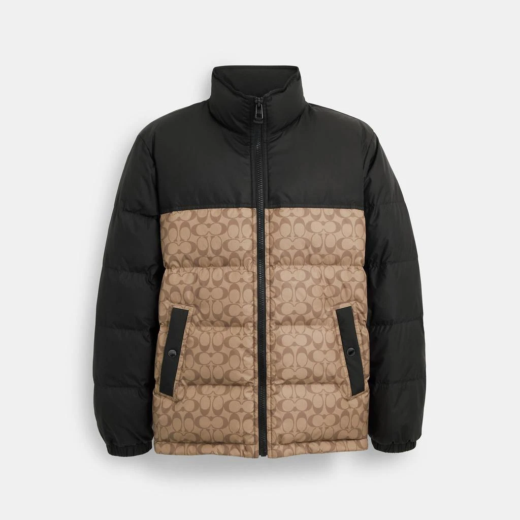Coach Coach Outlet Signature Down Jacket - Coats - Free Shipping ...