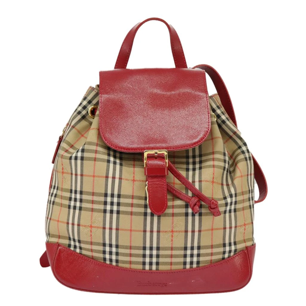 Burberry Nova Check Canvas Backpack Bag (Pre-Owned) - Backpacks - Free ...