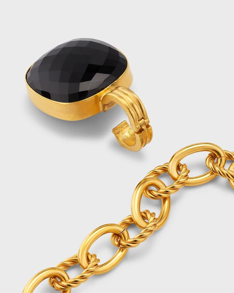 Dina Mackney Black Onyx Lily Chain Necklace - JEWELRY - Free Shipping ...