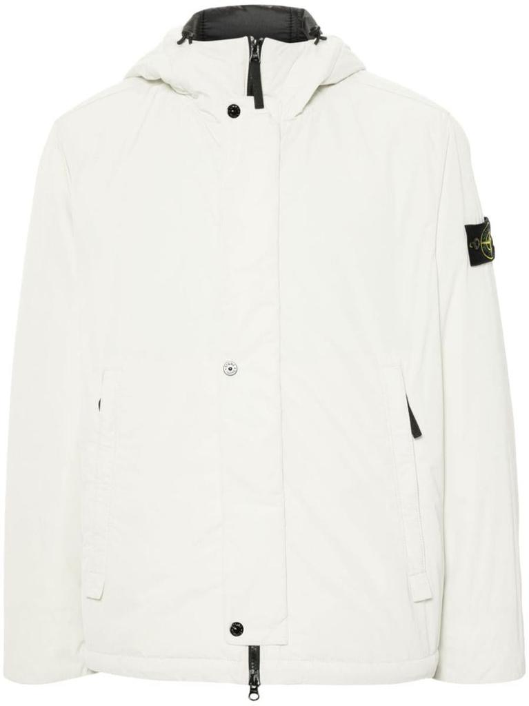 Stone Island Stone Island Hooded Jacket Polyester Micro Stone Island Stone Island Hooded Jacket Polyester Micro