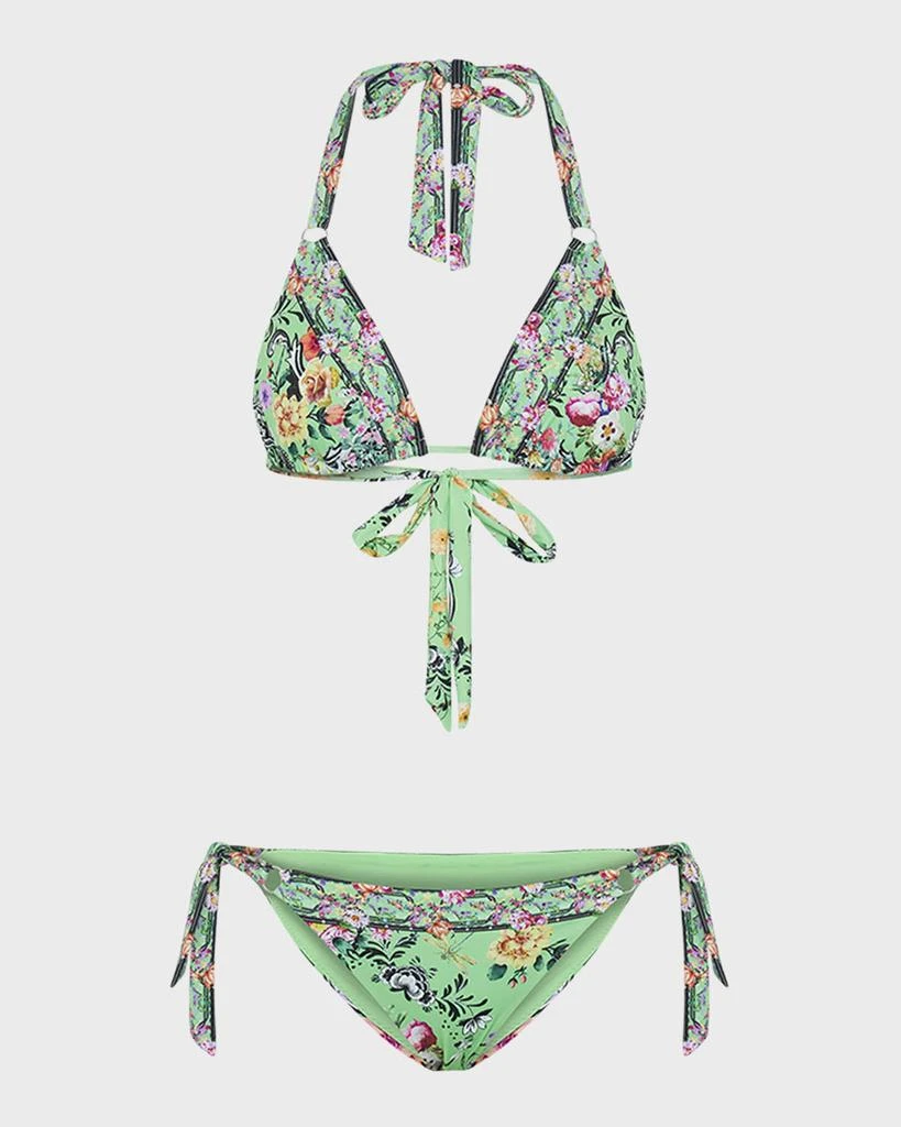 Camilla Porcelain Dream Soft Tie Triangle Two-Piece Bikini Set ...