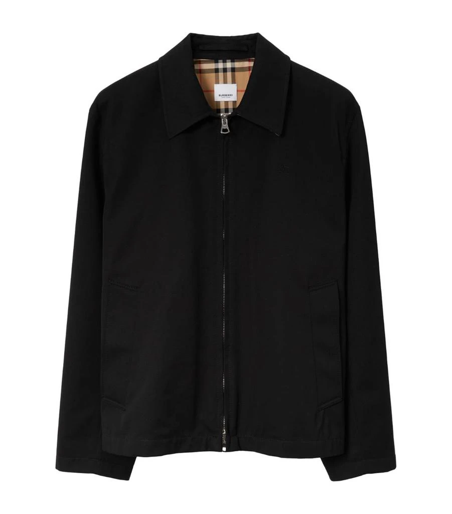 Burberry Embroidered EKD Harrington Jacket - Jackets - BeyondStyle