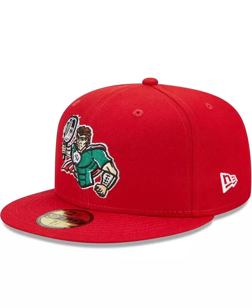 New Era Men's Red Fort Wayne TinCaps Marvel x Minor League 59FIFTY ...