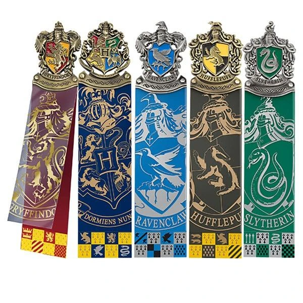 Noble Collection Harry Potter Hogwarts Crest's Bookmark Set - BABY ...