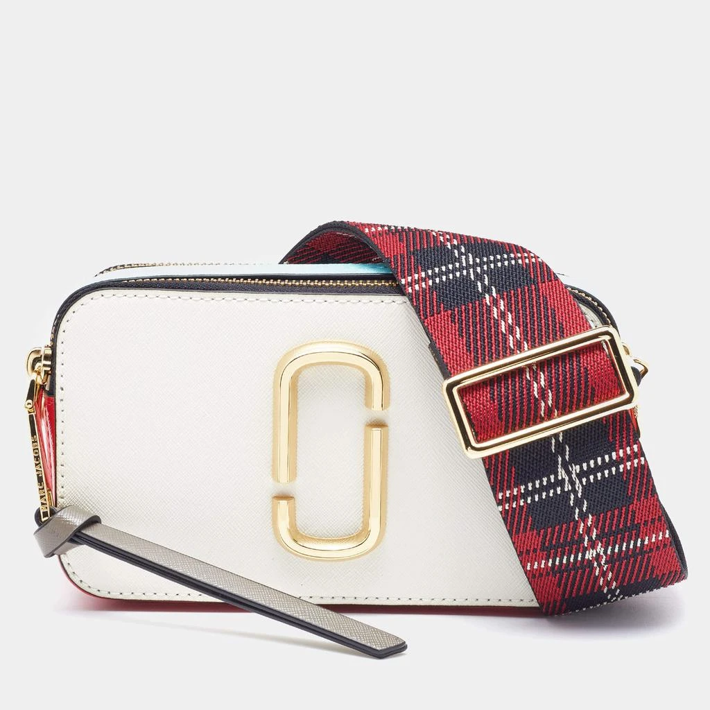 Marc Jacobs Marc Jacobs Tri Color Leather Snapshot Camera Crossbody Bag ...