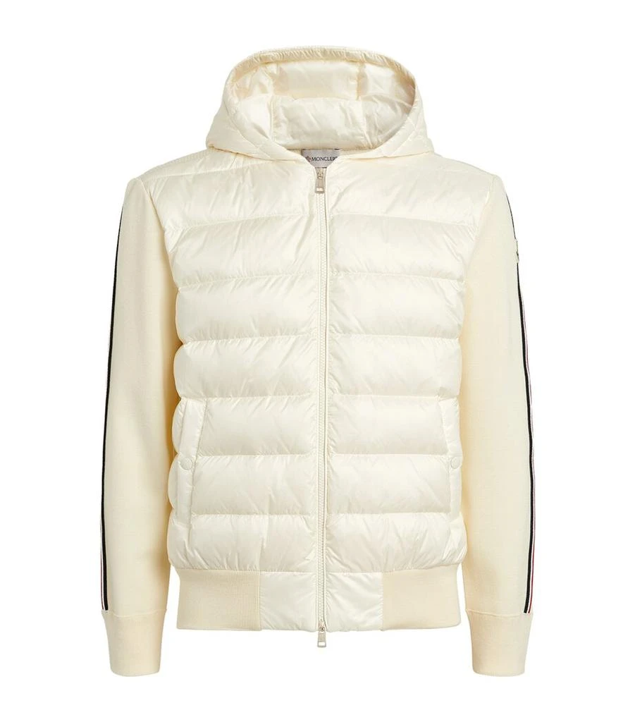 Moncler Hooded Slim Puffer Jacket - Coats - BeyondStyle