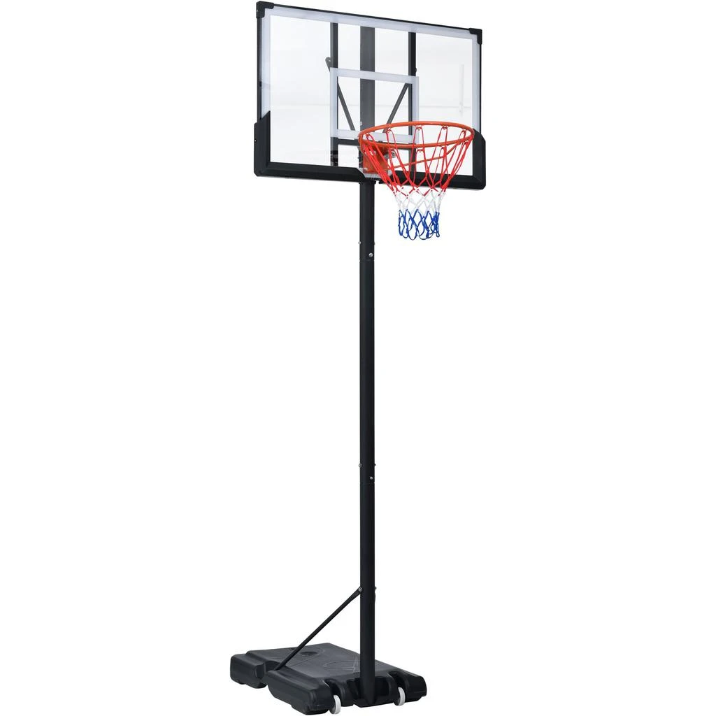 Hivvago Height Adjustable Waterproof Portable Basketball Hoop System ...