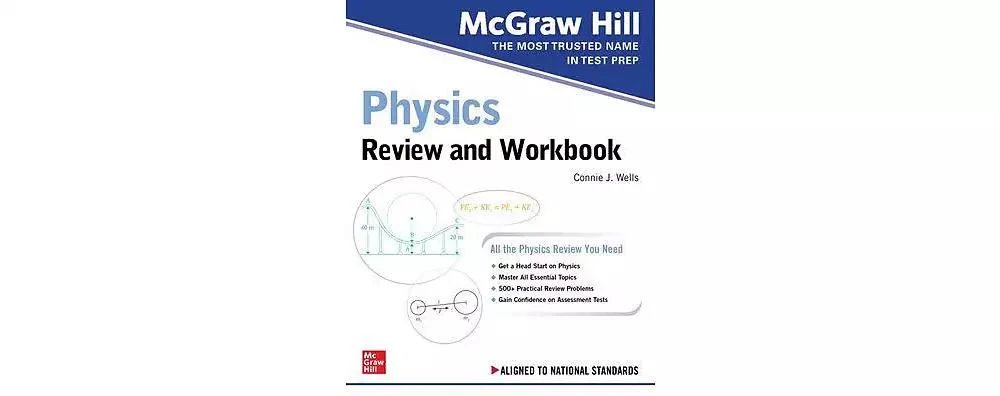 Barnes & Noble McGraw Hill Physics Review and Workbook by Connie Wells ...