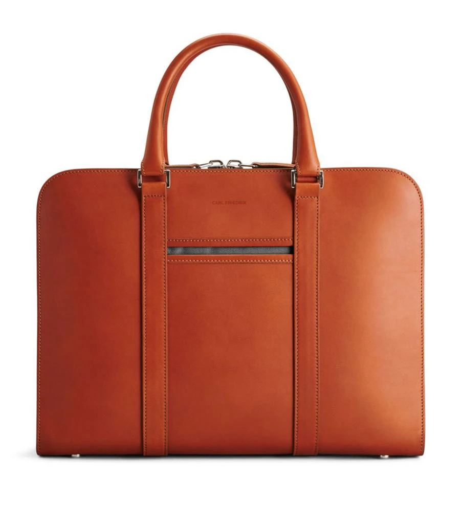 Carl Friedrik Leather Palissy Briefcase - Briefcases - BeyondStyle