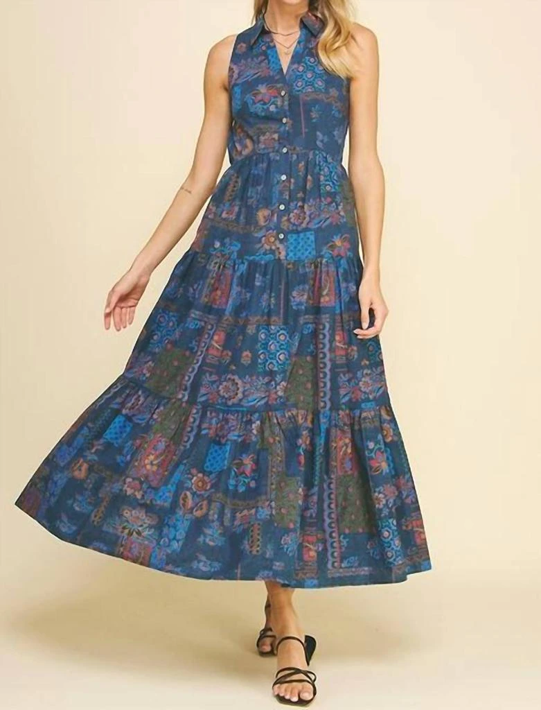 PINCH Pinch - Print Tiered Maxi Dress - Dresses & Skirts - Save Extra ...