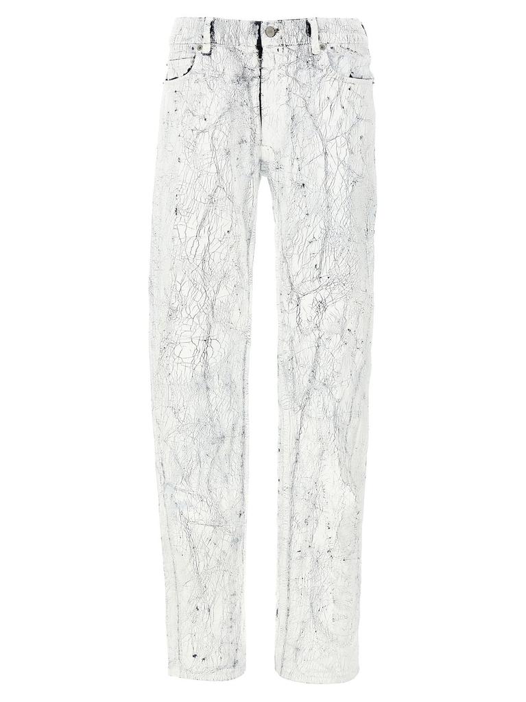 MM6 Maison Margiela Gray Straight Leg Jeans IT-52 - Jeans MM6 Maison Margiela Gray Straight Leg Jeans IT-52 - Jeans