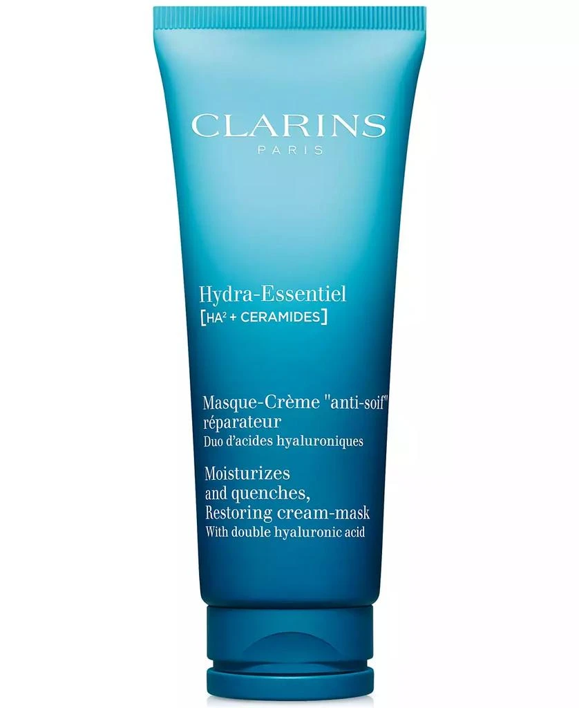 Clarins Hydra-Essentiel Hydrating Mask With Double Hyaluronic Acid, 2.3 ...